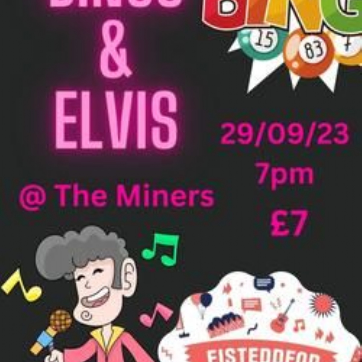 Ysgol Gynradd Gymraeg Tonyrefail - Noson Bingo & Elvis Night